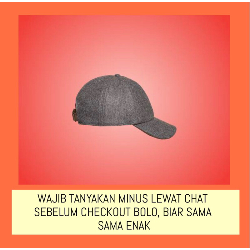 Jual topi second minus berbagai model | Shopee Indonesia