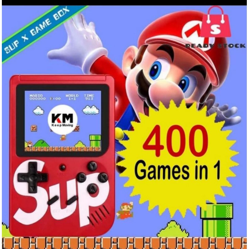 Jual gameboy sup retro mini game 400 in 1 portable berjayabigshop ...
