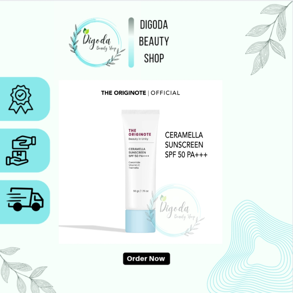 Jual THE ORIGINOTE CERAMELLA SUNSCREEN SPF 50 PA+++ || 50gr | Shopee ...