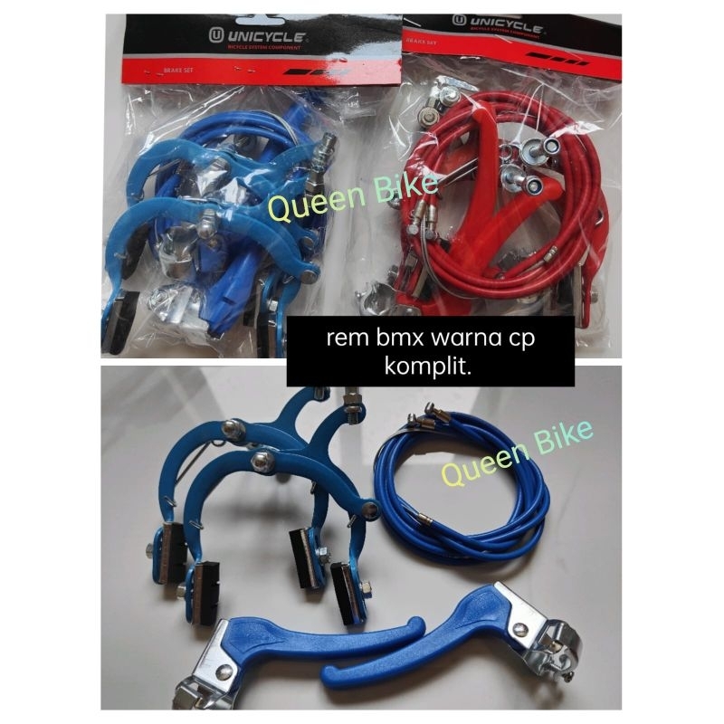 Jual Rem Set U Brake Sepeda Bmx 12 / 16 / 18 / 20 Mini Ctb Warna Murah ...