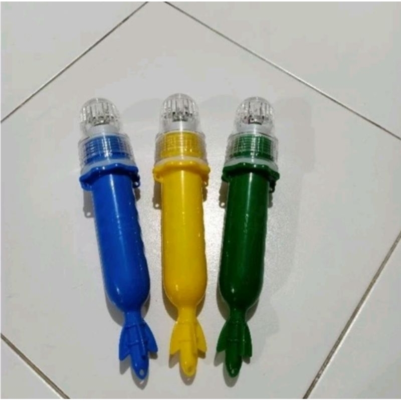 Jual LAMPU TORPEDO LAMPU NELAYAN LAMPU SINYAL KAPAL LAMPU JARING WANLIHONG 2 WARNA | Shopee ...