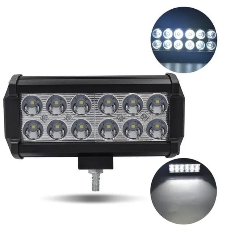 Jual LAMPU TEMBAL SOROT LED CWL 12 MATA PANJANG 36 watt UNIVERSAL MOTOR ...
