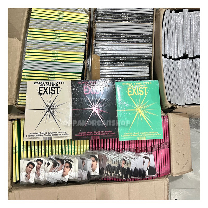 Jual [READY] The 7th EXO Album Sealed EXIST Photobook Version | Shopee Indonesia