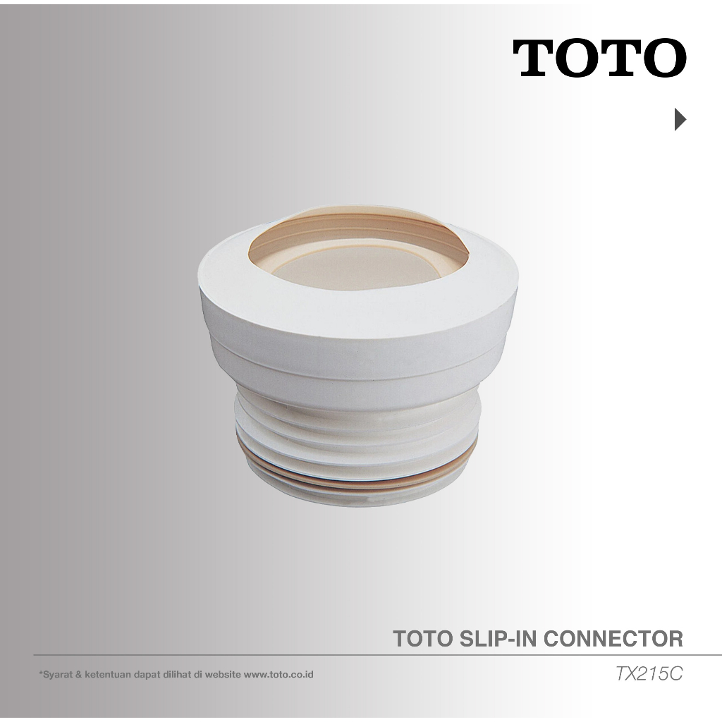 Jual TOTO TX215C Slip in Connector | Shopee Indonesia