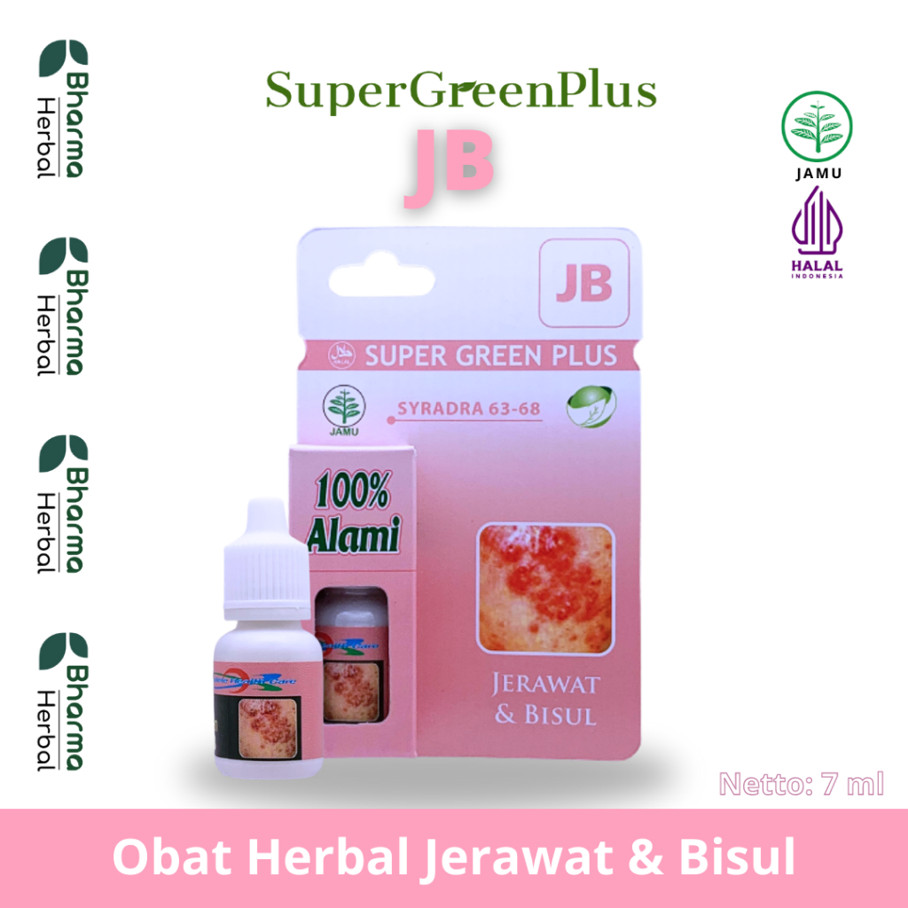 Jual Obat Jerawat JB by SUPERGREENPLUS Obat Jerawat / Obat Bisul / Obat ...