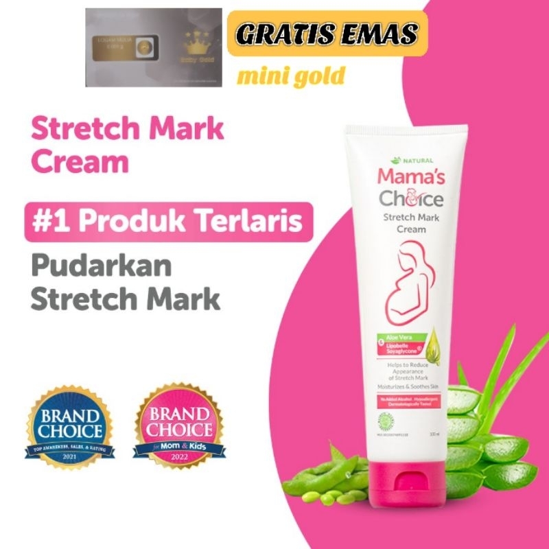 Jual penghilang selulit stretch mark | Mama's choice stretch mark cream ...
