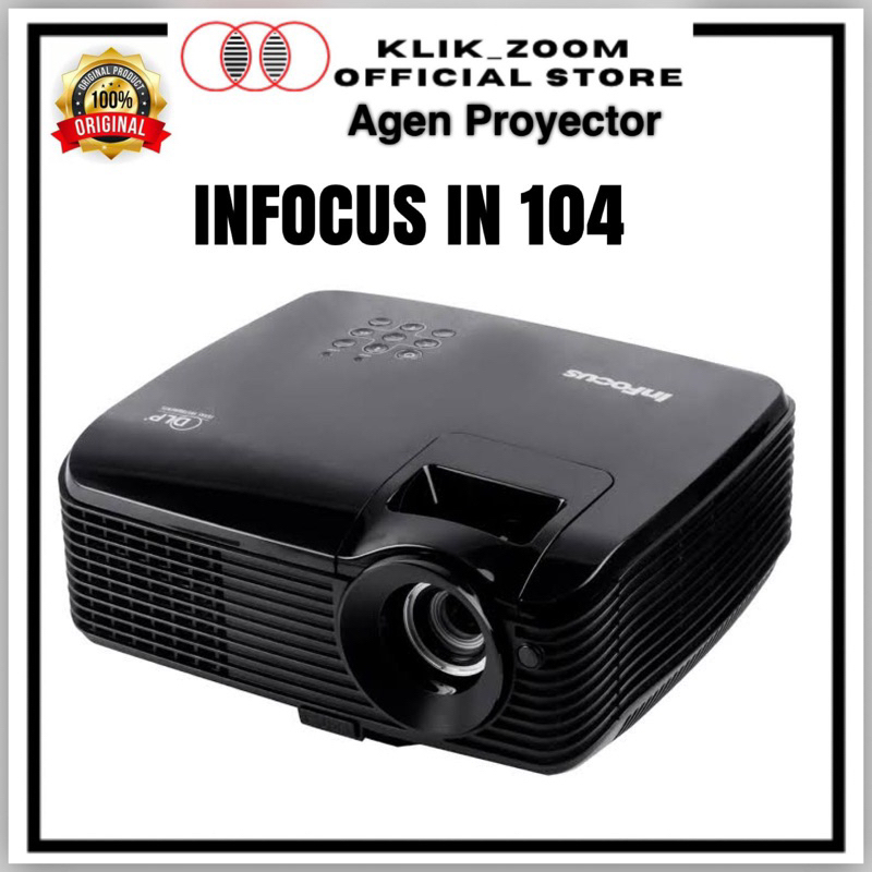 Jual PROYECTOR INFOCUS IN 104 ORIGINAL | Shopee Indonesia