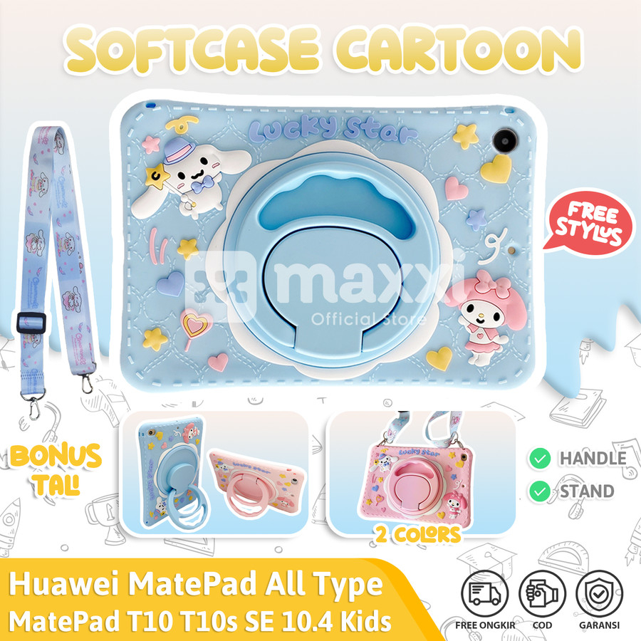 Jual Case HUAWEI MatePad T10 T10s SE Cinnamorol Sanrio 10.4 2022 2021 ...