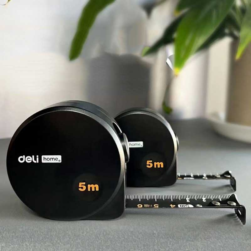 Jual Deli Meteran Alat Ukur Multifungsi Portable Bahan Baja Warna Hitam ...