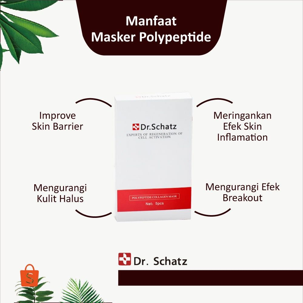 Jual DR SCHATZ MCC Mask | Polypeptide Collagen Mask | Stem Cell Mask ...