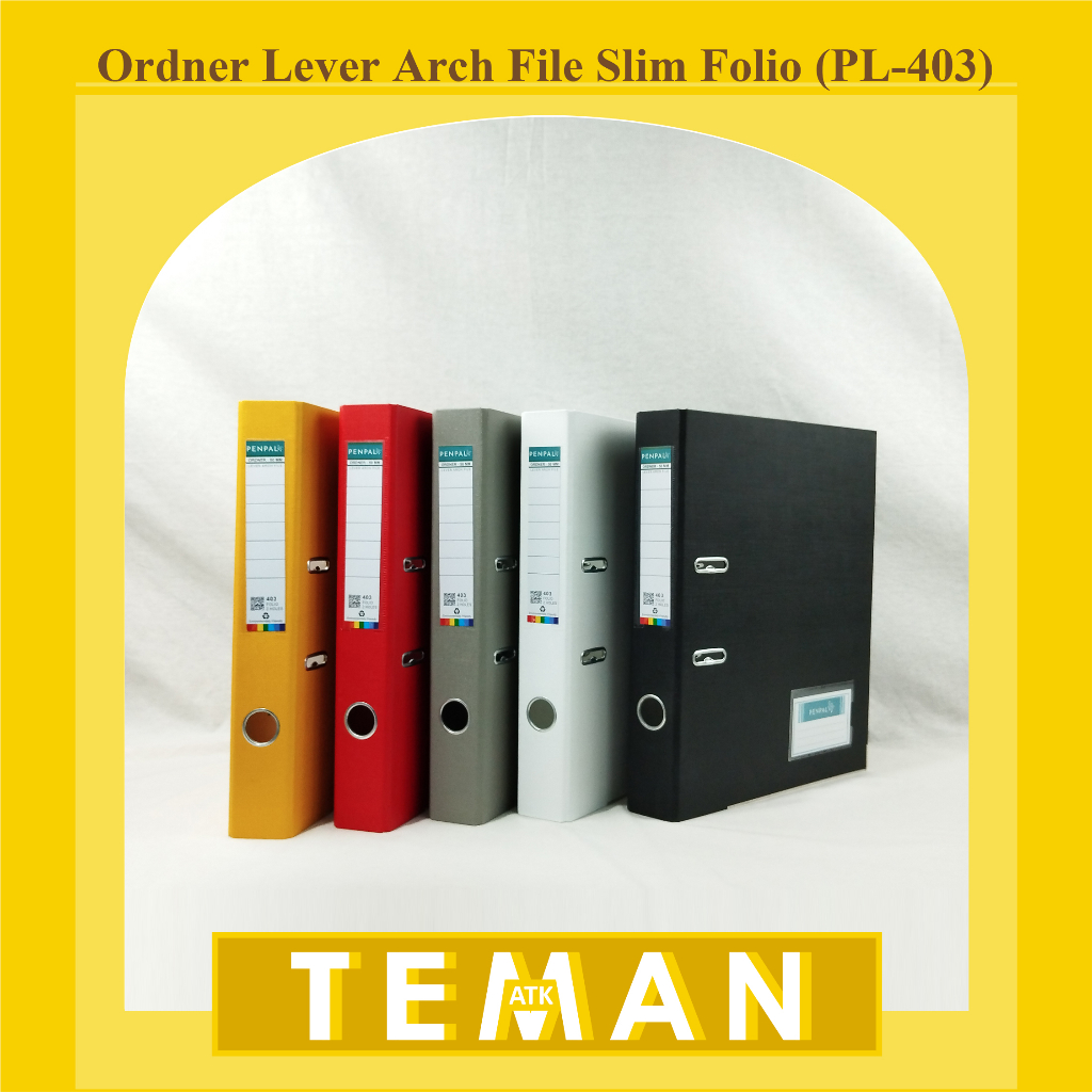 Jual Ordner / Lever Arch File PP Slim Folio Penpal (PL-403) | Shopee ...
