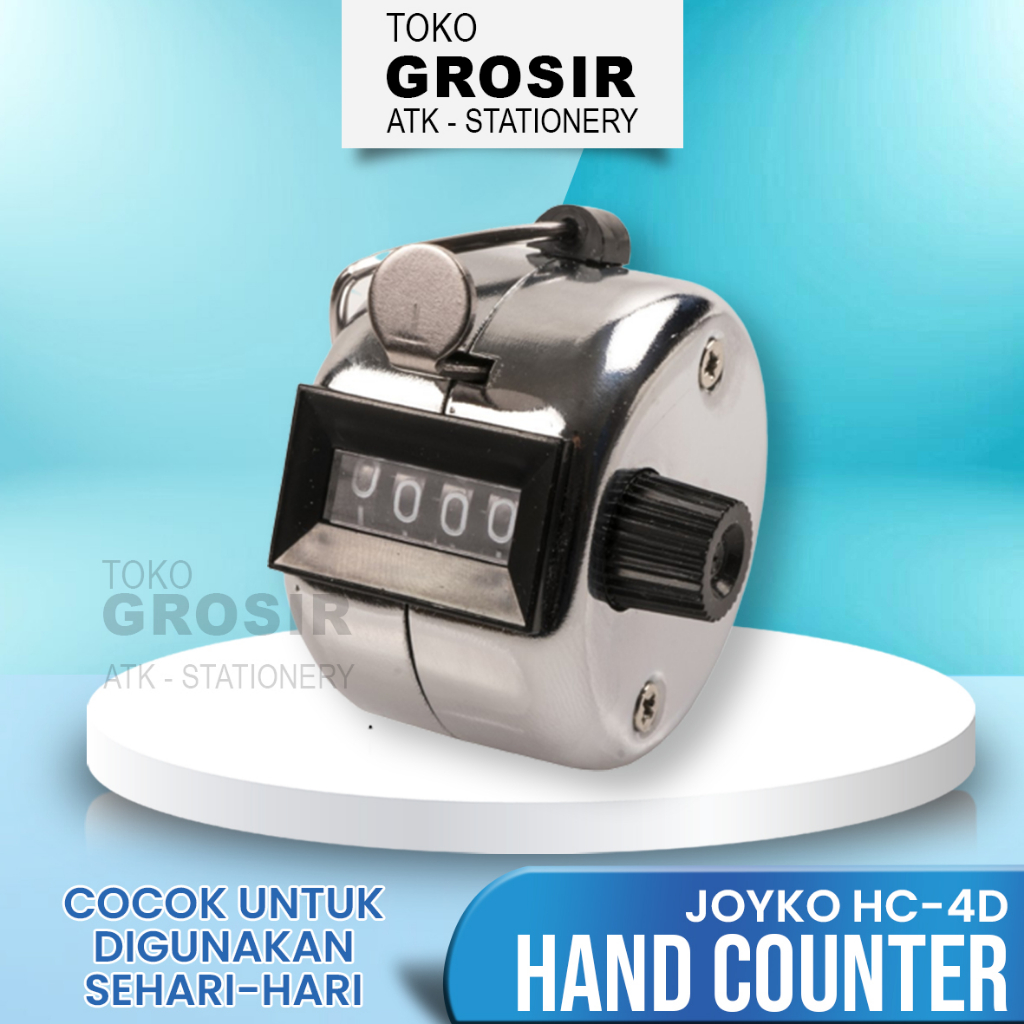 Jual TASBIH MANUAL / HAND COUNTER JOYKO HC-4D ALAT HITUNG / TALLY ...
