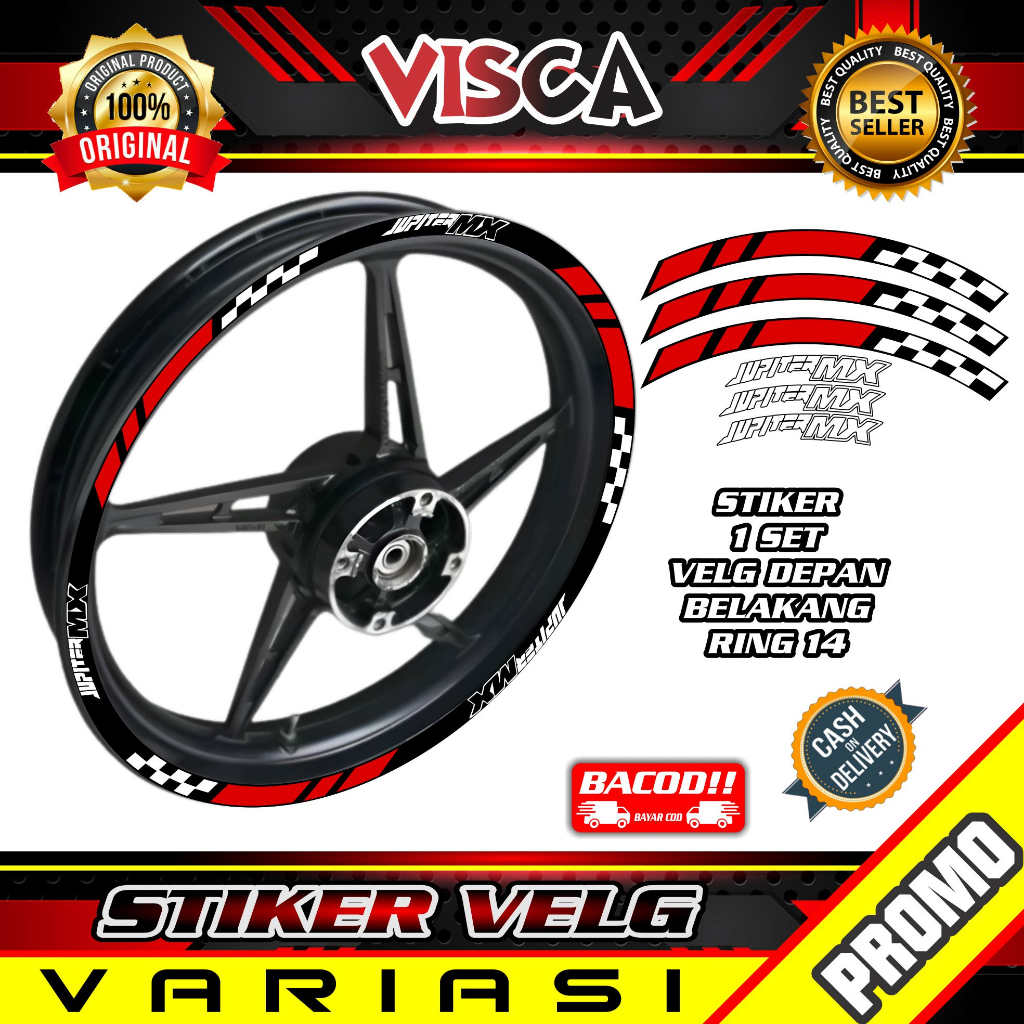 Jual Stiker Velg List Velg Motor Stiker Velg Sticker Velg Jupiter Mx ...