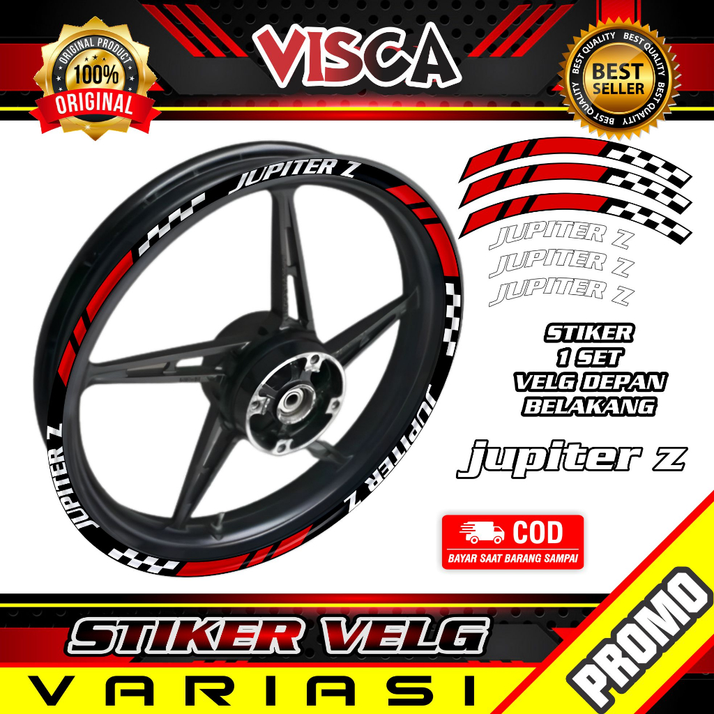 Jual Stiker Velg List Velg Motor Stiker Velg Sticker Velg Jupiter Z ...