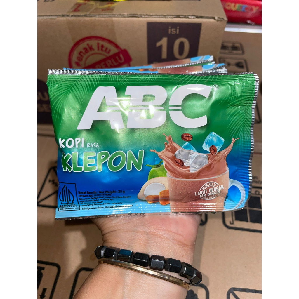 Jual KOPI ABC KLEPON / RASA KLEPON / KEMASAN SACHET | Shopee Indonesia