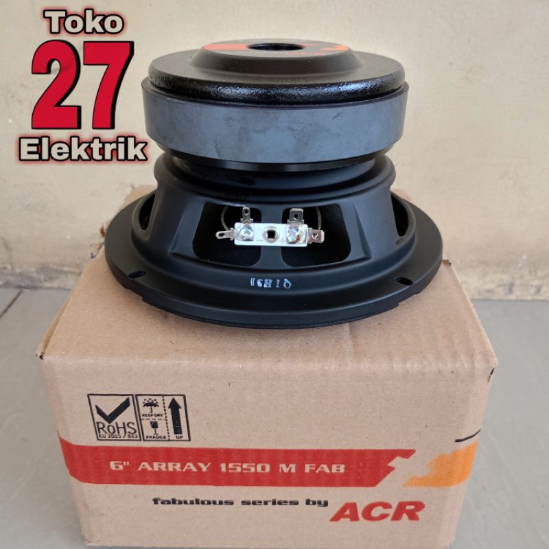 Jual Speaker ACR 6 inch ARRAY 1550 M Fabulous | Shopee Indonesia