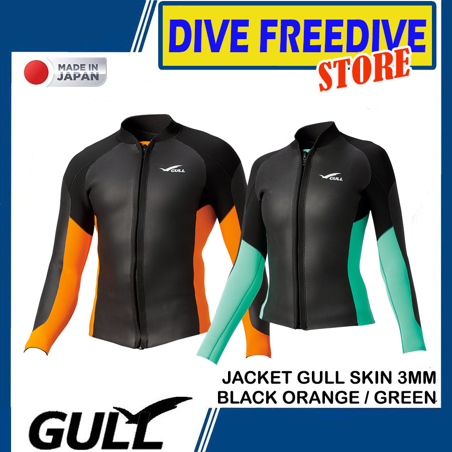 Jual GW-6669A Skin Jacket Gull Diving Wetsuit Skin Topper Atasan Jaket Man Woman Selam Scuba ...