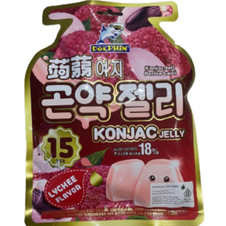 Jual Captain Dolphin Konjac Jelly - Lychee Flavor | Shopee Indonesia