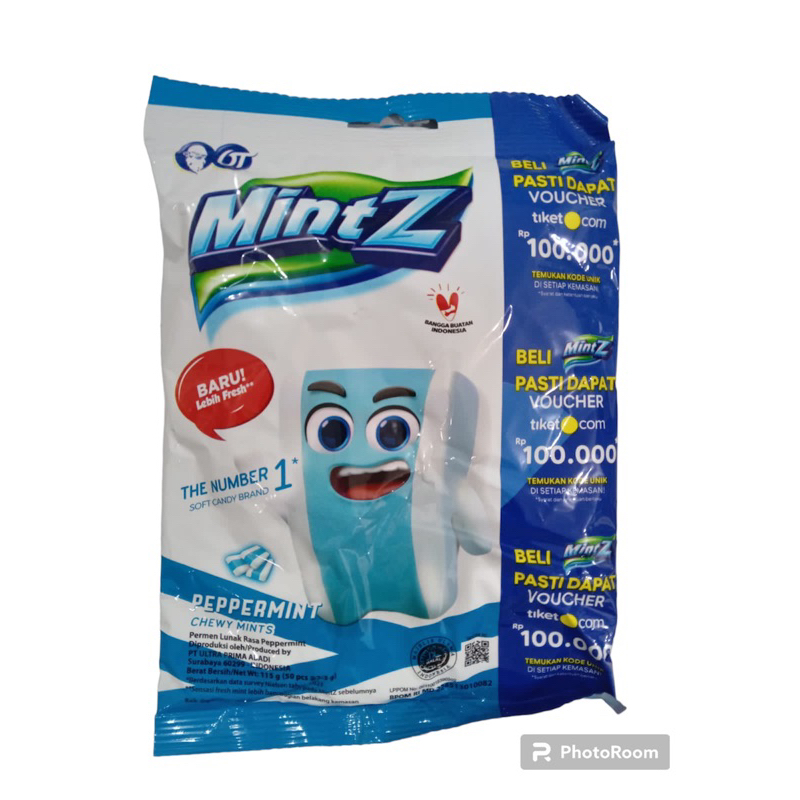 Jual OT Permen Mintz rasa PepperMint 115gram | Shopee Indonesia