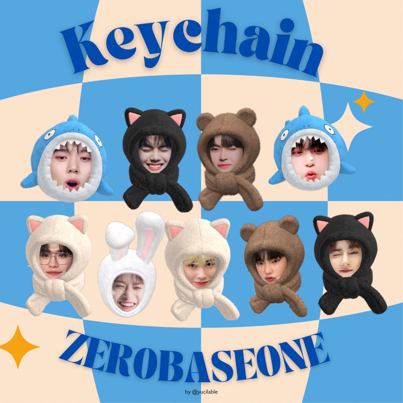 Jual Keyring Animal Custom ZB1 | Shopee Indonesia