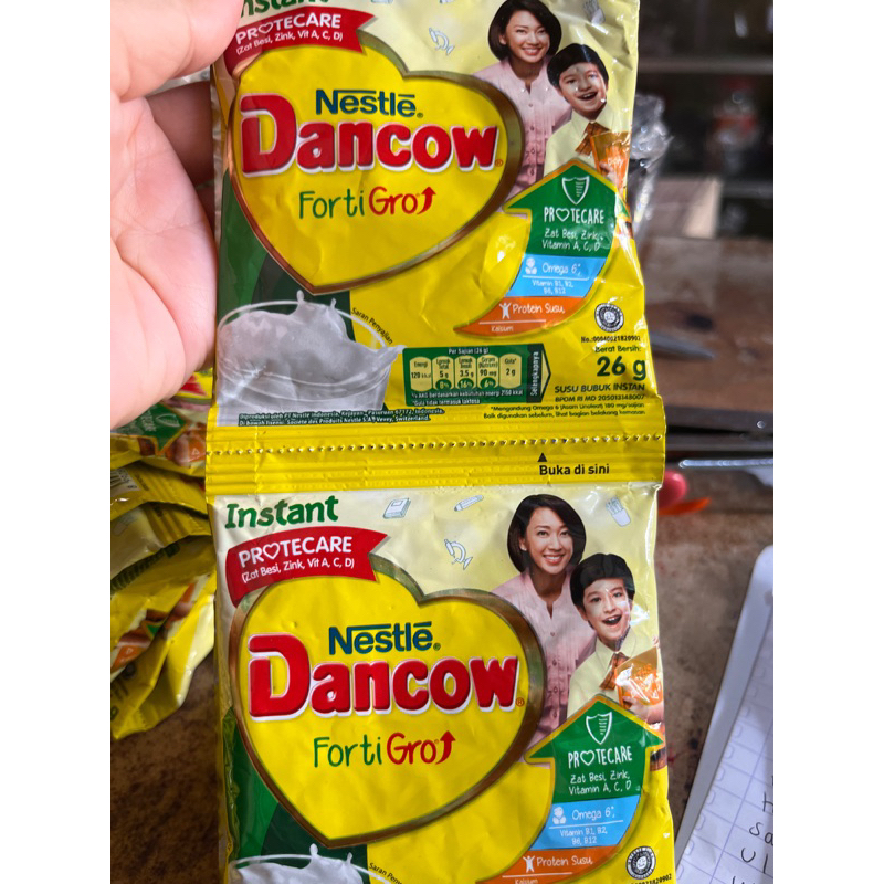 Jual Putih Dancow Fortigo 26gram (Isi 10 Sachet) | Shopee Indonesia