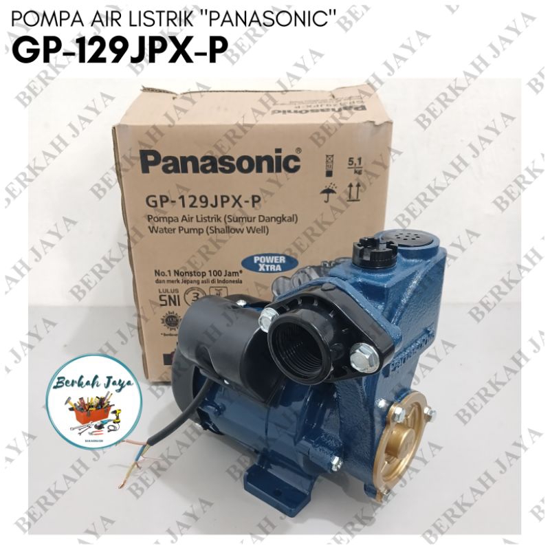 Jual Pompa Air Listrik Panasonic GP-129JPX | pompa air sumur dangkal ...
