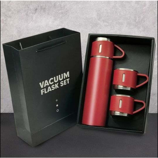 Jual Vacum Flask Set Cangkir / Termos Vacum set / Tumbler Sultan Gift ...