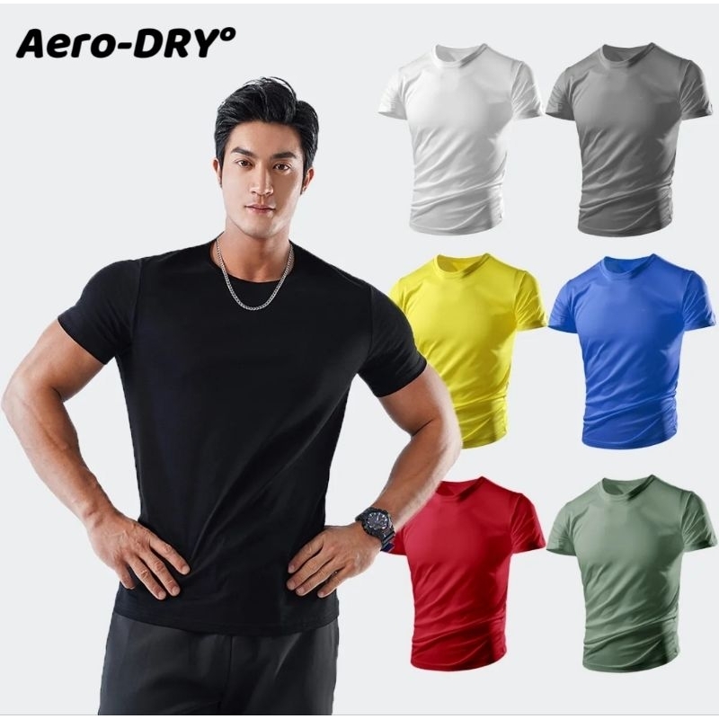 Jual Kaos Drifit Aero-DRY Polos Oblong Baju Kaos Dryfit Olahraga ...