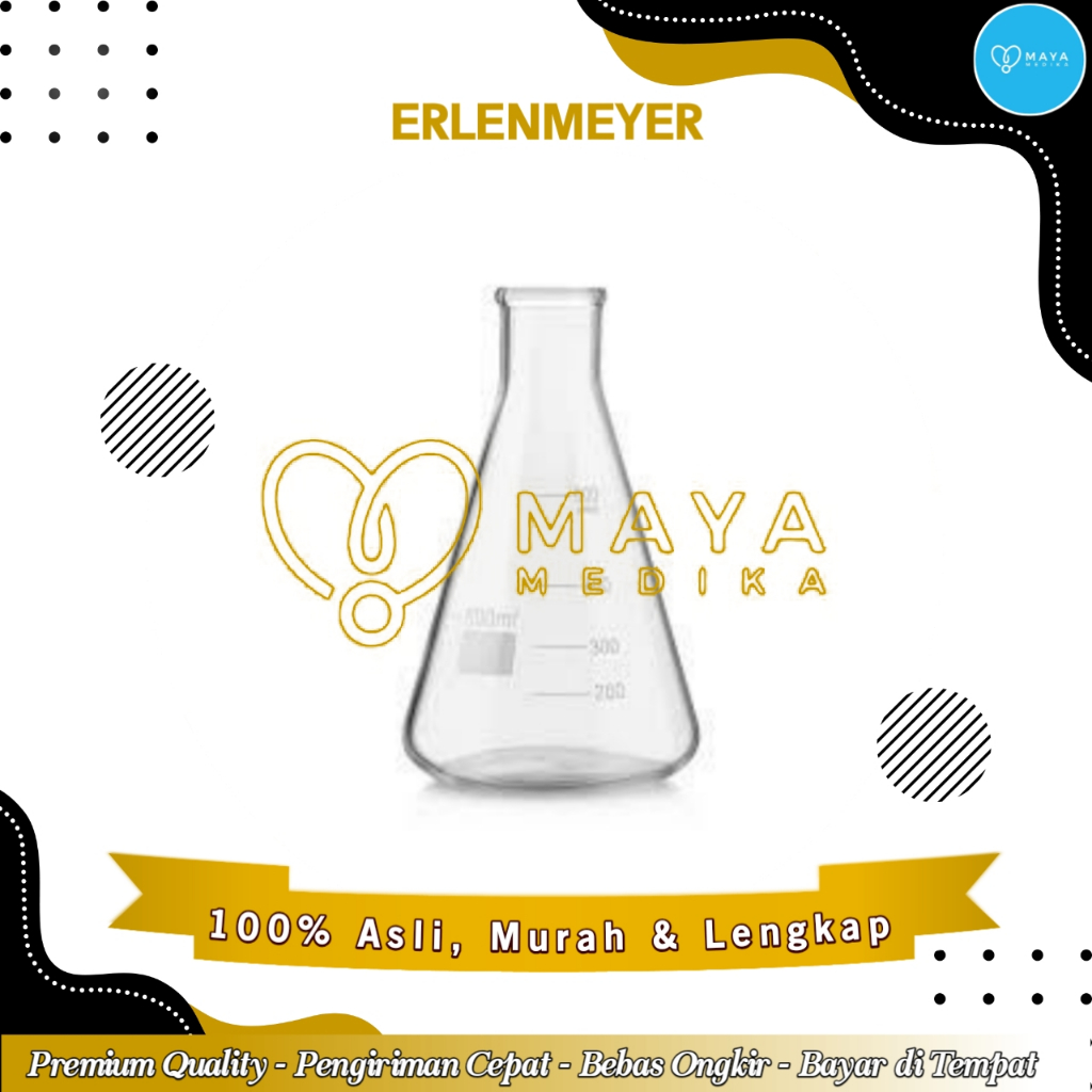 Jual Erlenmenyer 100 cc Iwaki | Shopee Indonesia