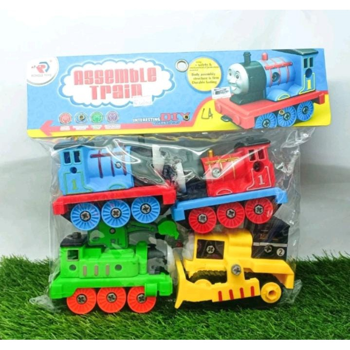 Jual Mainan Anak Bongkar Pasang DIY Kereta RL589 /Mainan Edukasi Anak ...