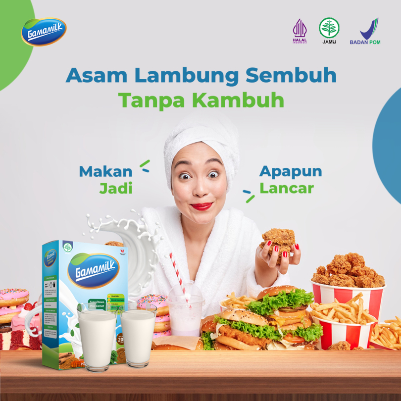 Jual GAMA MILK Susu Etawa Gamat 100% ORIGINAL Solusi Keluhan Asam ...