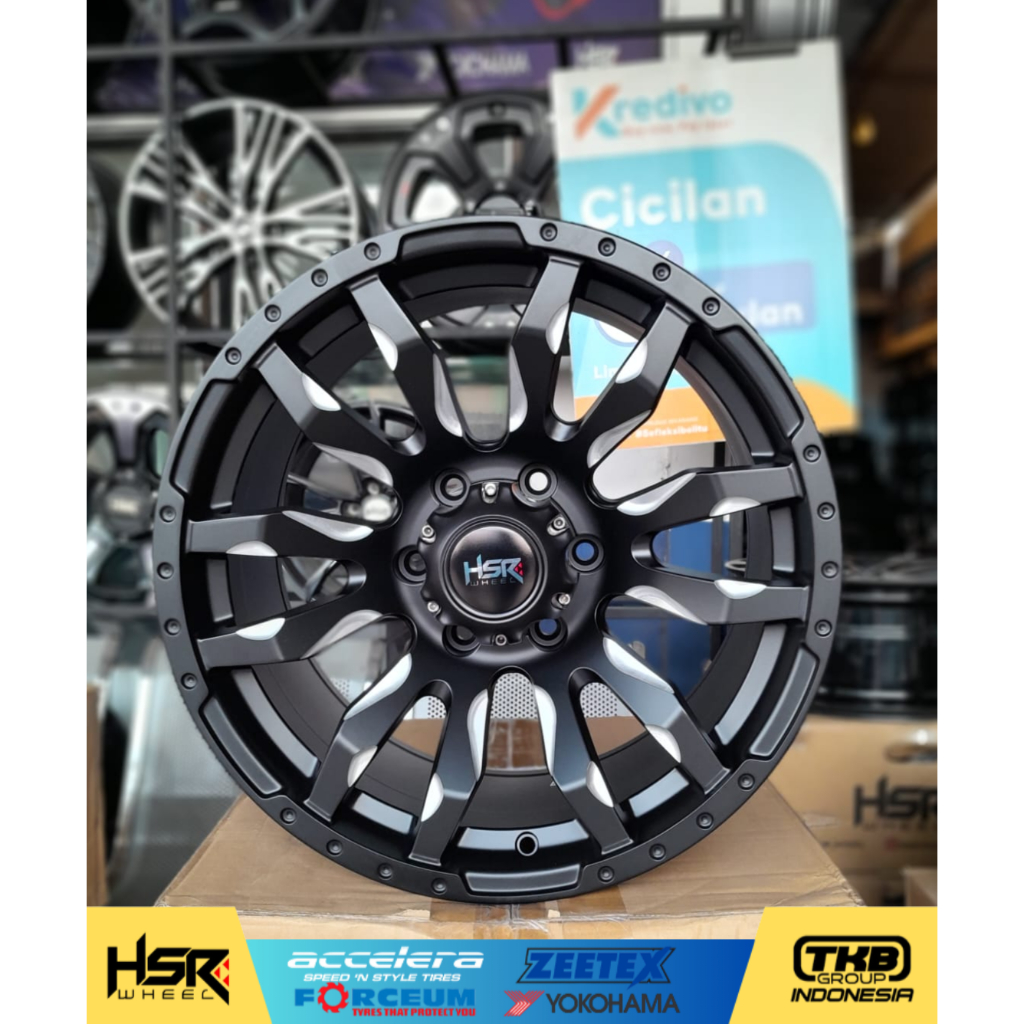 Jual velg offroad r18 velg hsr ring 18 burneh lebar 9 pajero fortuner ...