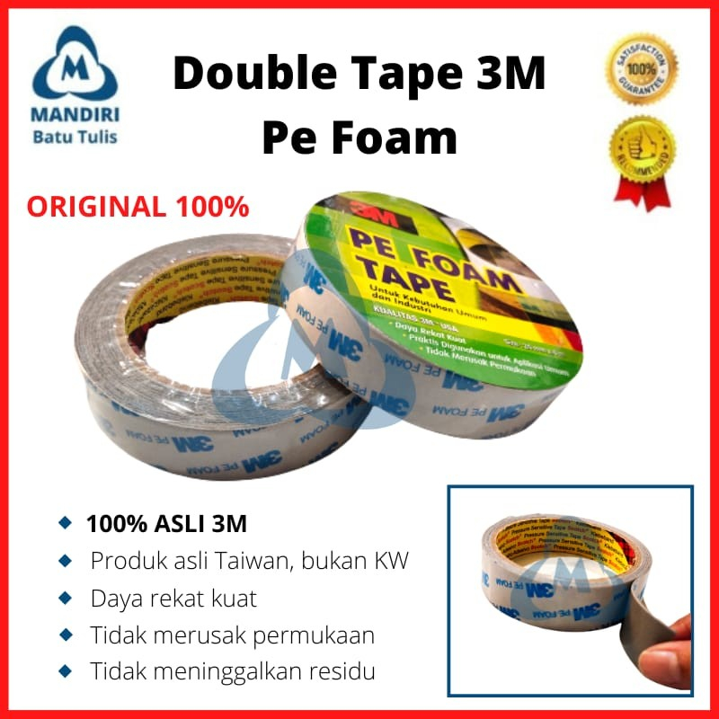 Jual Double Tape Busa 3M Original - Foam Tape | Shopee Indonesia