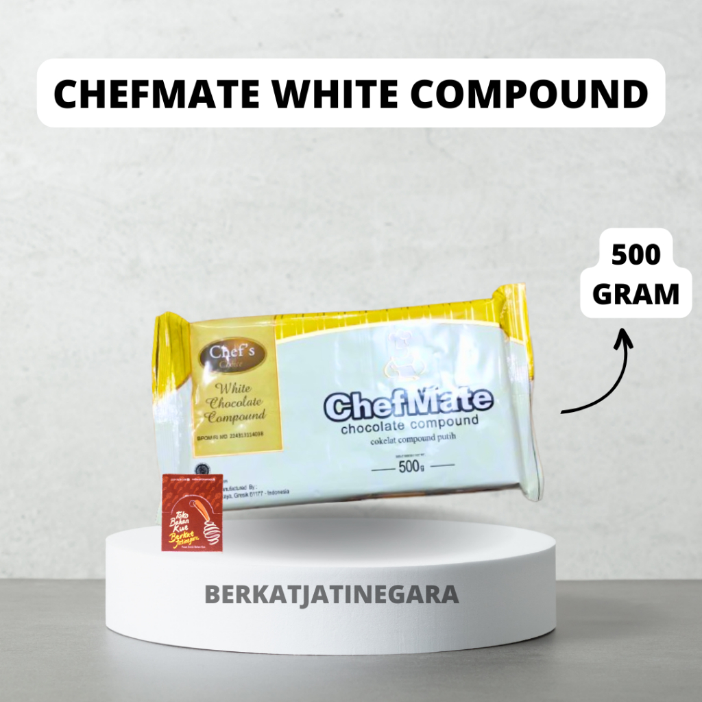 Jual CHEFMATE BLOCK WHITE KEMASAN 500 GR / COKLAT BLOK PUTIH | Shopee ...