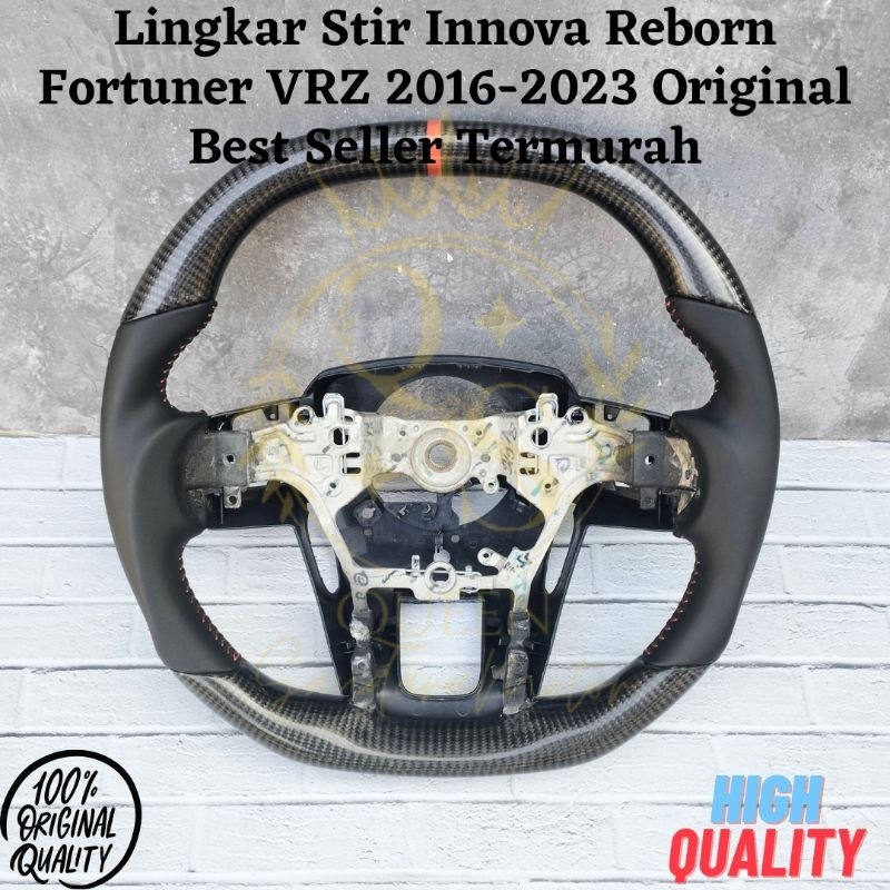 Jual Lingkar Stir Carbon Innova Reborn Fortuner VRZ 2016-2023 Original ...