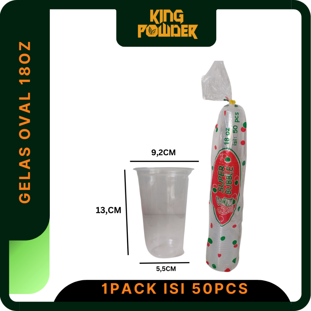 Jual Gelas Plastik Bening 18oz Oval | Gelas Plastik Oval 22oz | Gelas ...