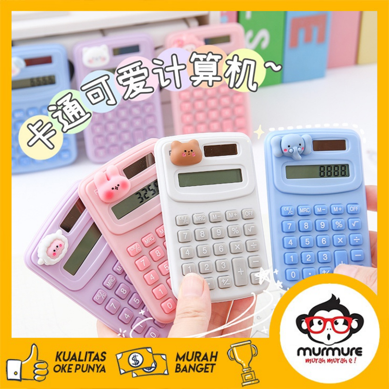 Jual MURMURE I CUTE MINI PORTABLE STUDENT DIGIT CALCULATOR DENGAN ...