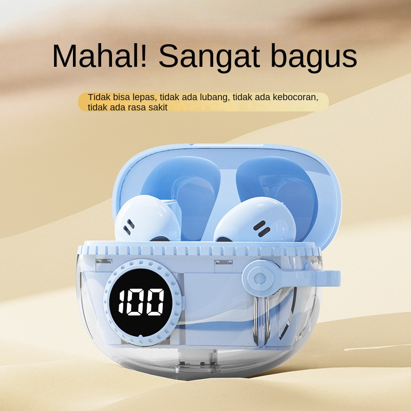 Jual Kapsul ruang transparan TWS headset Bluetooth nirkabel in-ear ...