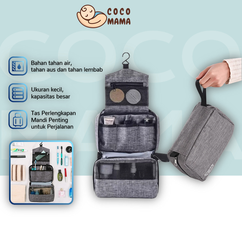 Jual Tas alat mandi dan kosmetik / Travel Peralatan Mandi dan Make Up ...