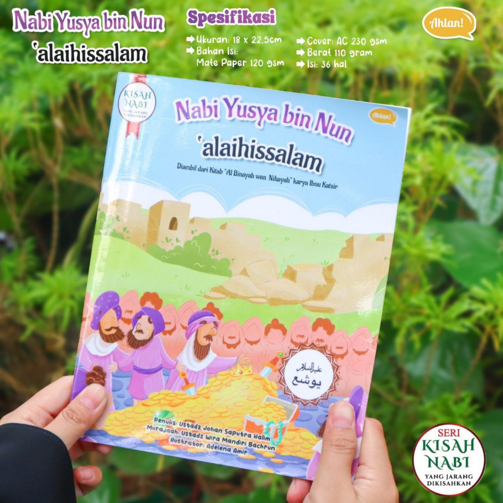 Jual Buku Cerita Anak - Kisah Nabi Yusya bin Nun Alaihissalam (Ahlan ...