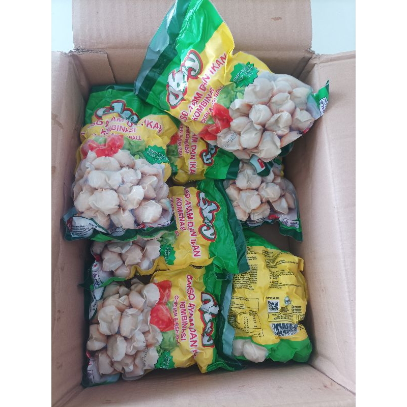 Jual bakso okey (kombinasi ayam dan ikan) | Shopee Indonesia