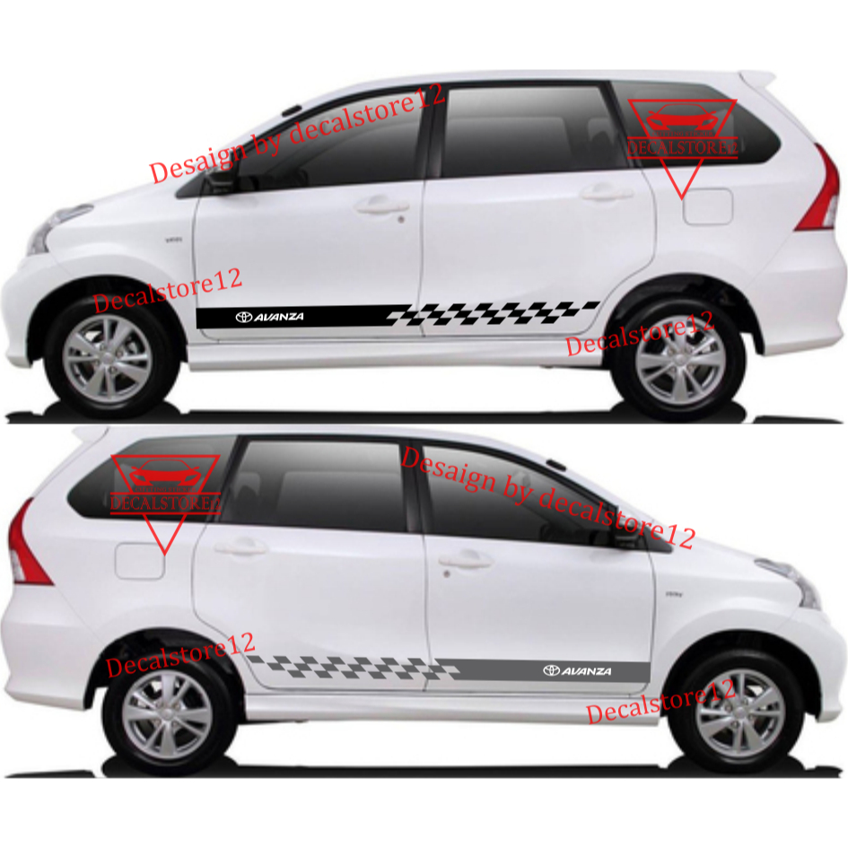 Jual stiker sticker toyota stiker liat mobil avanza xenia sigra calya ...