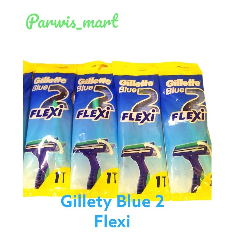 Jual Gillette blue 2 Flexi original | Shopee Indonesia