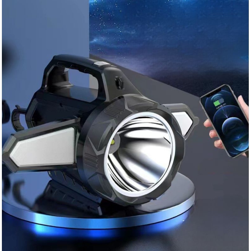Jual Senter Led super terang bersayap Senter Fungsional outdoor ...