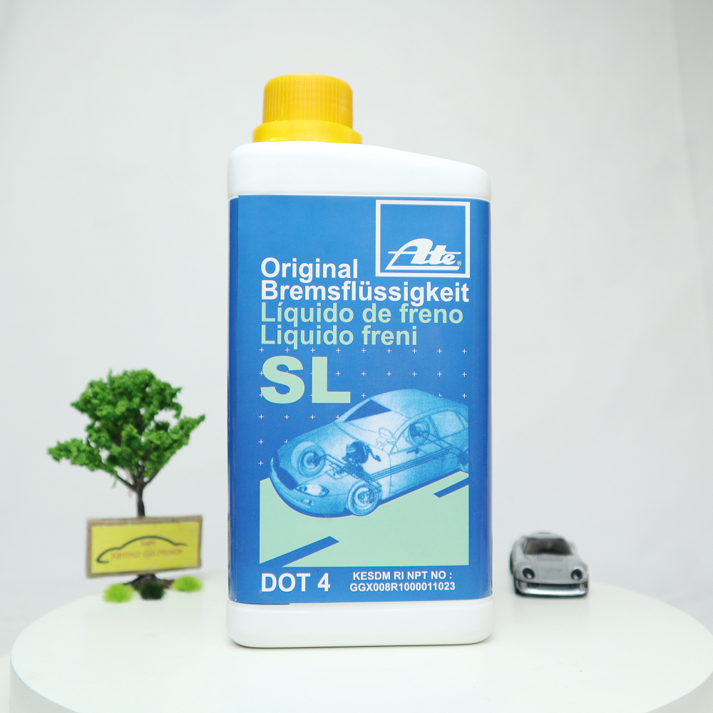 Jual ATE SL Minyak Rem Dot 4 Bening 1 Liter Cairan Rem Kopling Brake ...