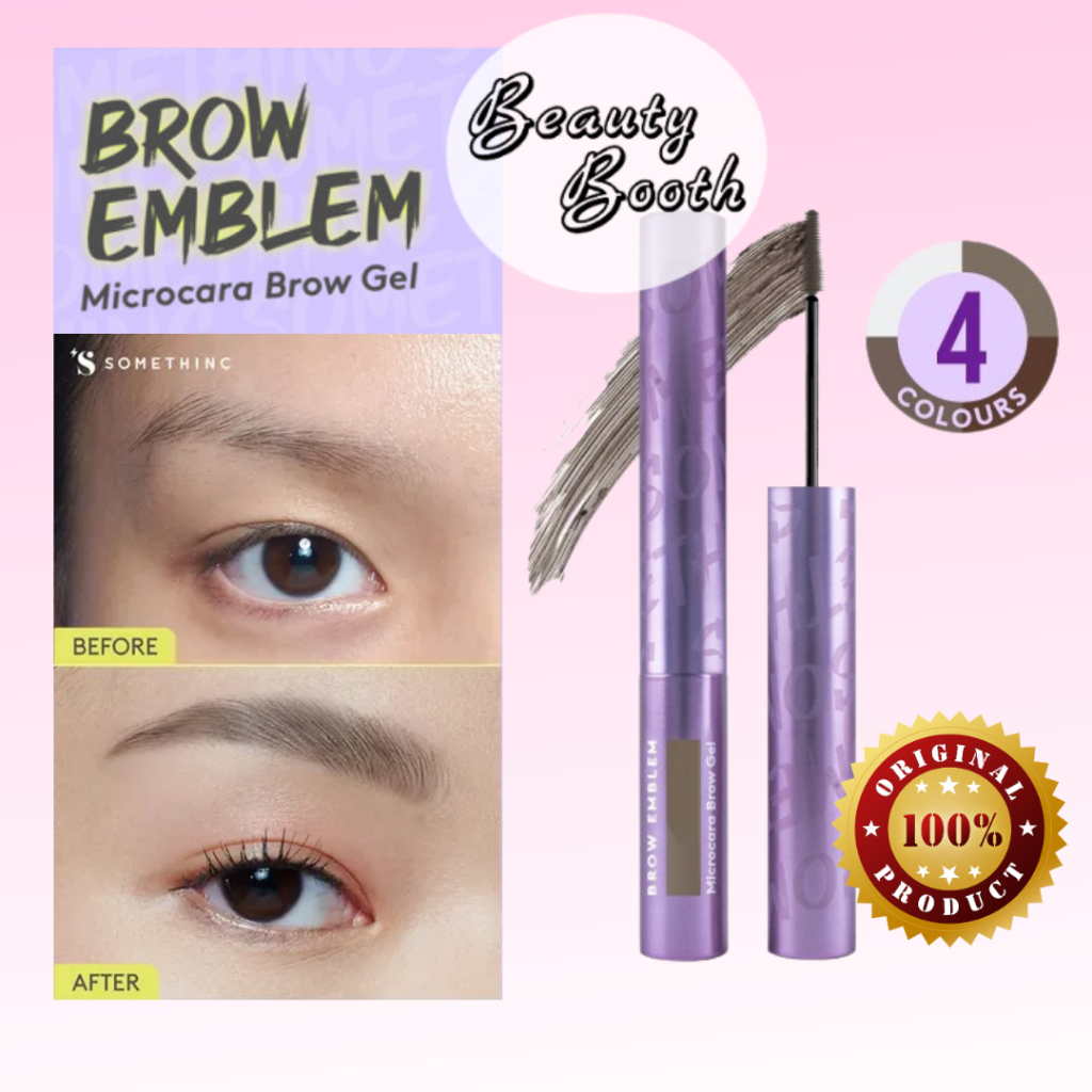Jual SOMETHINC Brow Emblem Microcara Brow Gel Waterproof | Maskara Alis ...