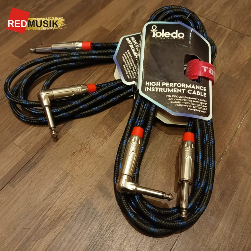 Jual Kabel Gitar Toledo KJ-300 Toledo Cable KJ300 Kabel Instrument 3M ...