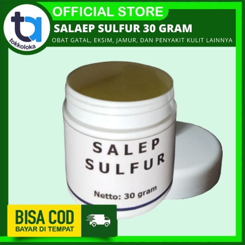 Jual Salep Sulfur Belerang Asli Obat Gatal Infeksi Penyakit Kulit Jamur ...