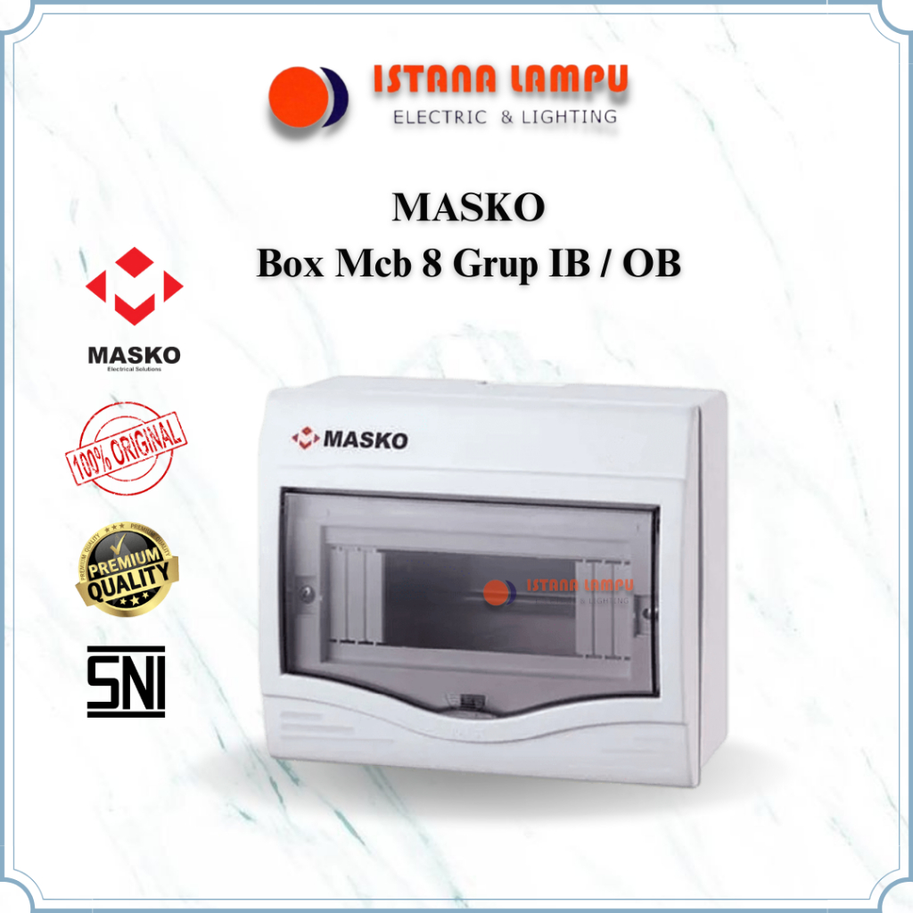 Jual Box Mcb 8 Grup Masko IB / OB | Shopee Indonesia