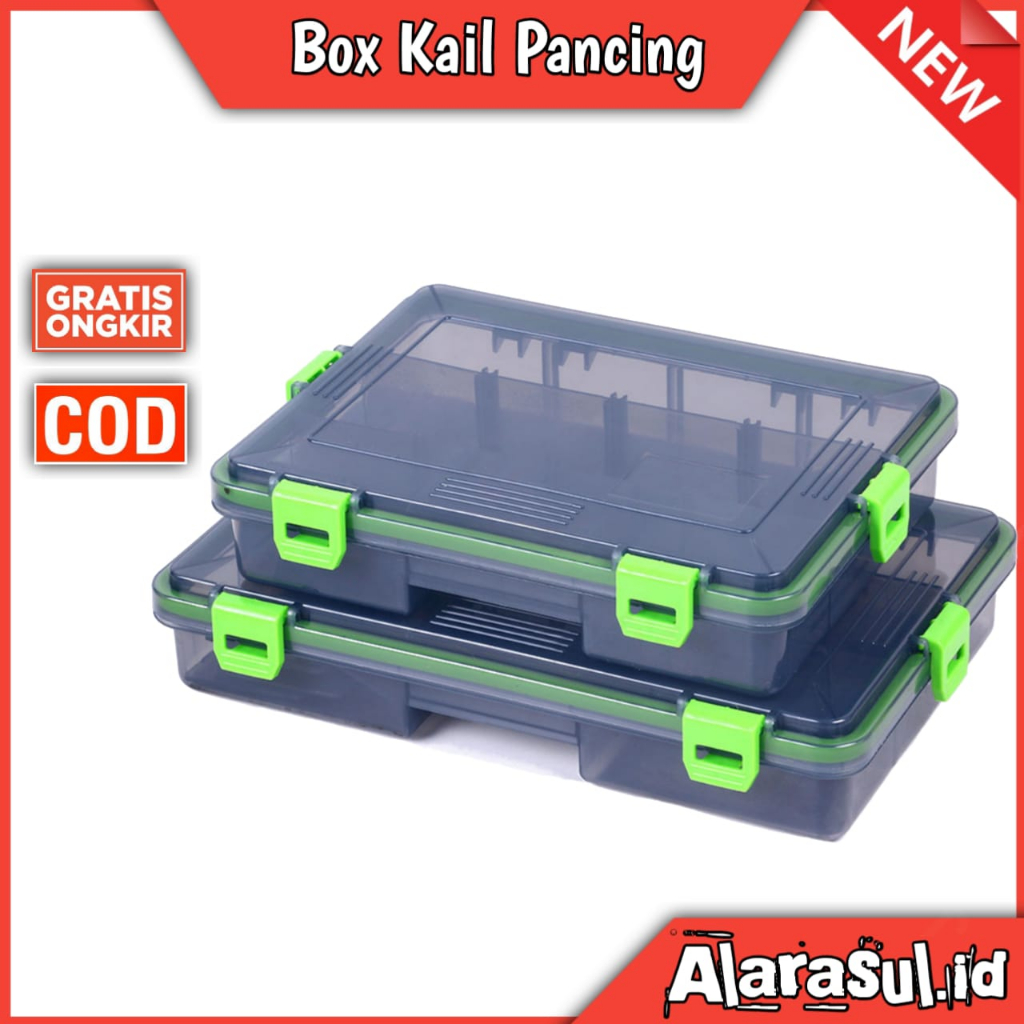 Jual BOX KAIL PANCING KOTAK PERKAKAS KAIL PANCING Fishing Tackle Box Removable | Shopee Indonesia